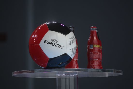 Official Football Ball Uefa Euro 2020 Editorial Stock Photo - Stock ...