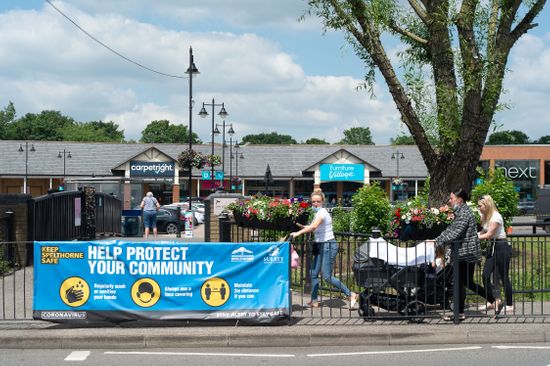 Help Protect Your Community Signs Staines Editorial Stock Photo - Stock ...