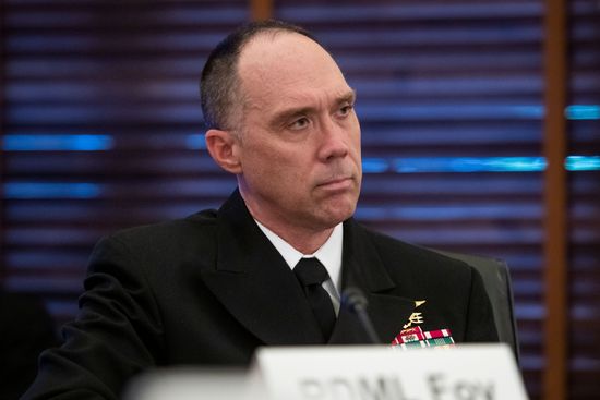 Rear Admiral Ronald Foy Deputy Director Editorial Stock Photo - Stock ...