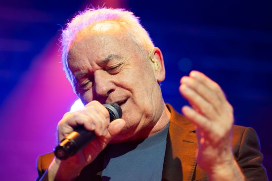 Singer Victor Manuel Performs Live Las Editorial Stock Photo - Stock ...