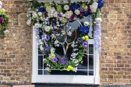 Wimbledon Village Decorations Start Go Sw19 Editorial Stock Photo ...