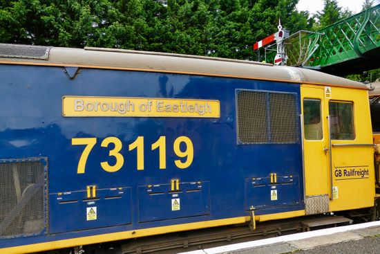 British Rail Class 73119 British Electrodiesel Editorial Stock Photo ...