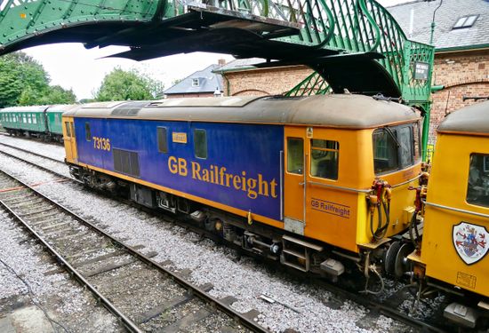 British Rail Class 73136 British Electrodiesel Editorial Stock Photo ...