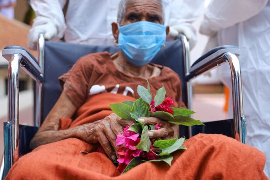 Nonagenarian Kalika Devi Bastola Who Recovered Editorial Stock Photo - Stock Image | Shutterstock