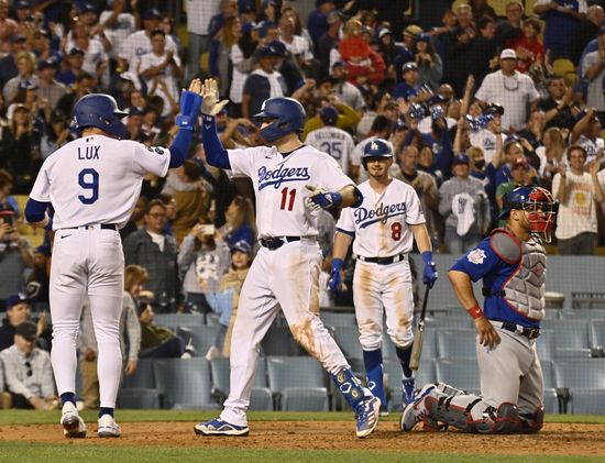 Los Angeles Dodgers Left Fielder Aj Editorial Stock Photo - Stock Image ...