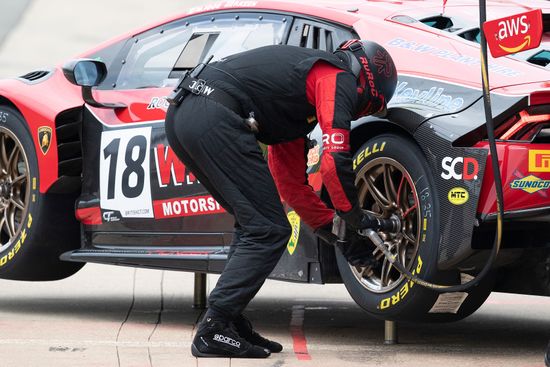 Wpi Motorsport Pit Crew Action During Editorial Stock Photo - Stock ...