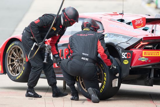 Wpi Motorsport Pit Crew Action During Editorial Stock Photo - Stock ...