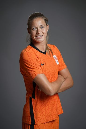 Portrait Anouk Dekker Dutch Womens Football Editorial Stock Photo ...