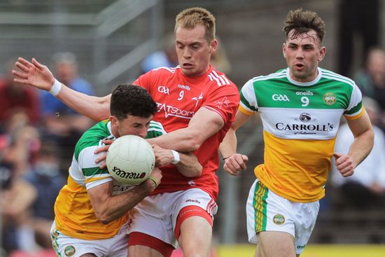 Offaly Vs Louth Offalys Ruairi Mcnamee Editorial Stock Photo - Stock ...