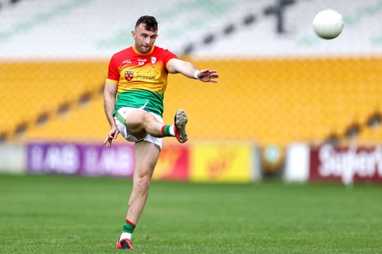 Carlow Vs Longford Carlows Darragh Foley Editorial Stock Photo - Stock ...