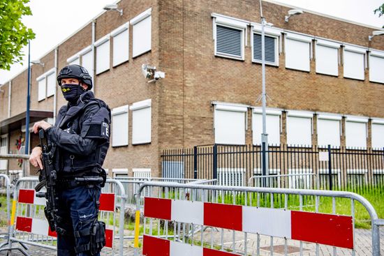 Officers Special Police Unit Bunker Extra Editorial Stock Photo - Stock ...