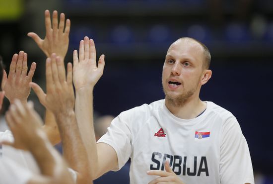 Dejan Davidovac Fiba Olympic Qualifying Tournament Editorial Stock ...