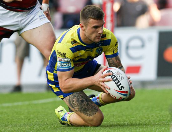 Warrington Wolves Connor Wrench Scores 1st Editorial Stock Photo ...