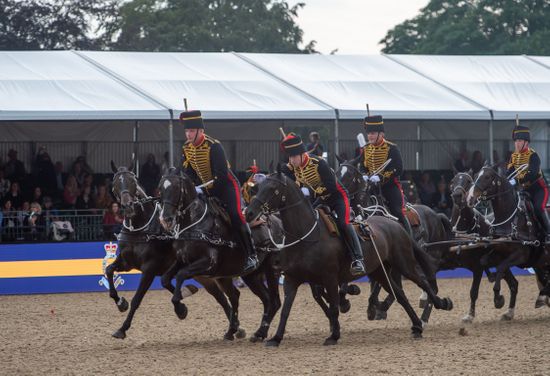 Musical Drive Kings Troop Royal Horse Editorial Stock Photo - Stock ...