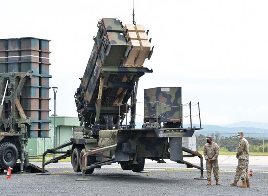 Us Armys Patriot Advanced Capability3 Pac3 Editorial Stock Photo ...