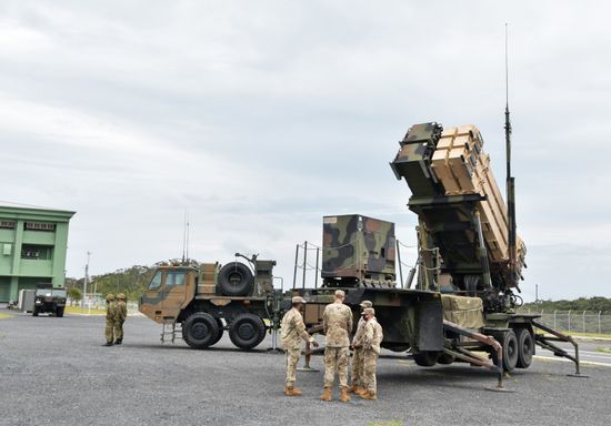 Us Armys Patriot Advanced Capability3 Pac3 Editorial Stock Photo ...