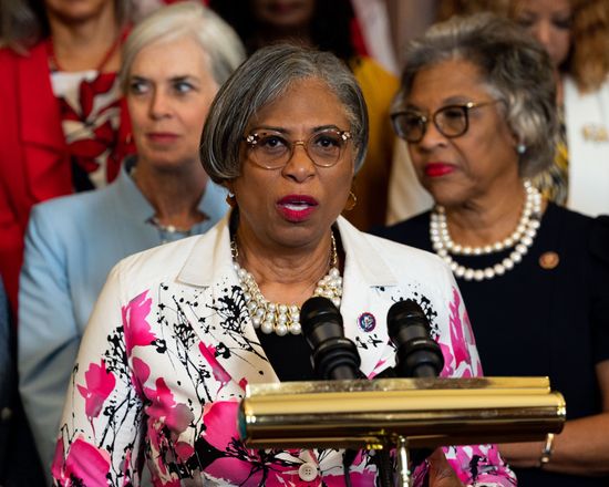 Us Representative Brenda Lawrence Dmi Speaks Editorial Stock Photo ...