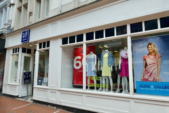 Gap Outlet Reading Which Closing Down Editorial Stock Photo - Stock ...