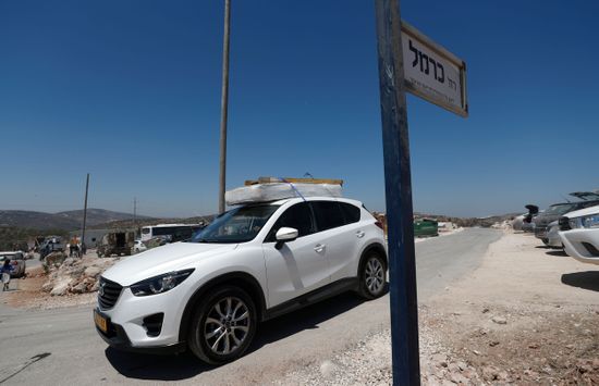 Israeli Settlers Illegal Outpost Settlement Eviatar Editorial Stock ...