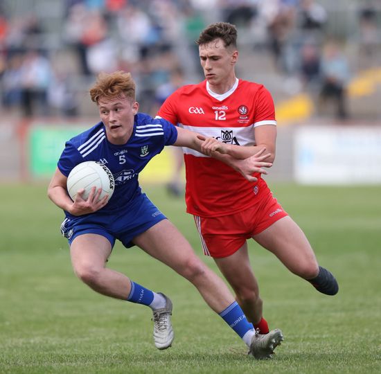 Derry Vs Monaghan Monaghans Nathan Lavery Editorial Stock Photo - Stock ...