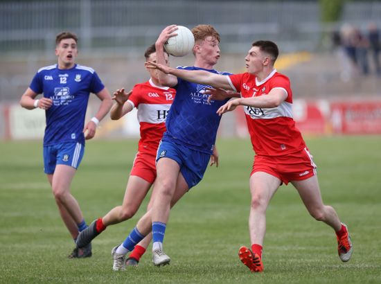 Derry Vs Monaghan Monaghans Nathan Lavery Editorial Stock Photo - Stock ...