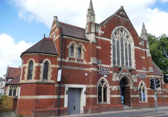 Methodist Church Building On Poole Road Editorial Stock Photo - Stock ...