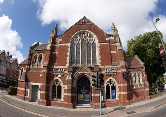 Methodist Church Building On Poole Road Editorial Stock Photo - Stock ...