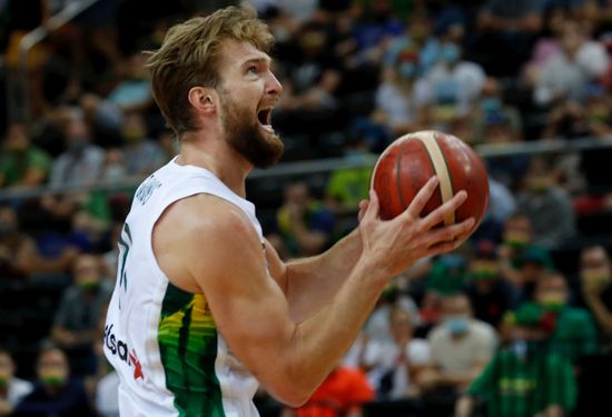 Domantas Sabonis Lithuania Action During Fiba Editorial Stock Photo ...