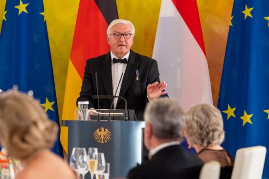 German President Frankwalter Steinmeier During State Editorial Stock ...