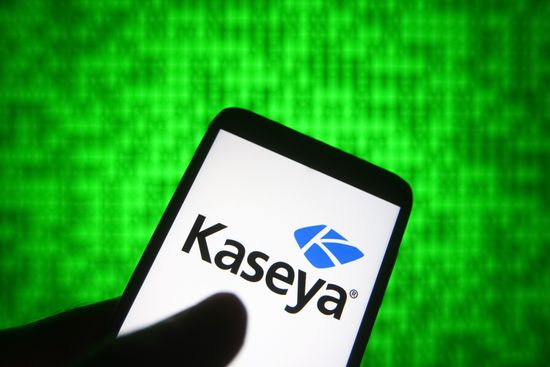 This Photo Illustration Kaseya Logo Us Editorial Stock Photo - Stock ...