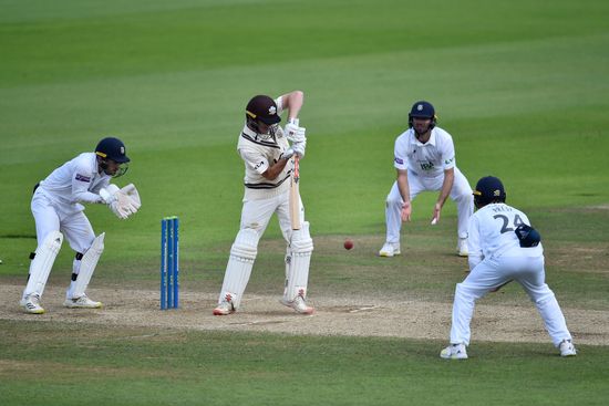 Ben Geddes 14 Surrey Batting During Editorial Stock Photo - Stock Image ...
