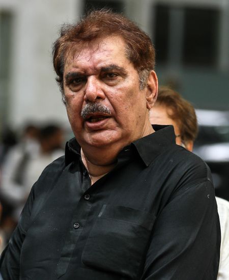 Bollywood Actor Raza Murad Arrives Pay Editorial Stock Photo - Stock ...