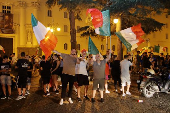 Fans Street Celebrate Smoke Flags Sirens Editorial Stock Photo - Stock ...