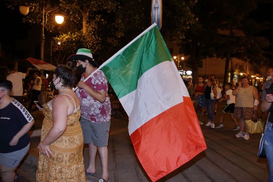 Fans Street Celebrate Smoke Flags Sirens Editorial Stock Photo - Stock ...