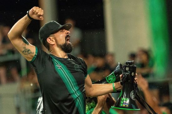 Austin Fc Fans Cheer During Austin Editorial Stock Photo - Stock Image ...