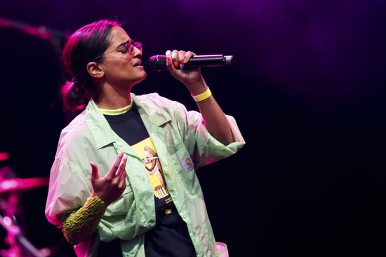 Swiss Singer Priya Ragu Performs On Editorial Stock Photo - Stock Image ...