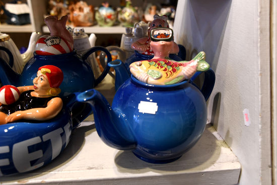 Gill Wing Teapot Collection Editorial Stock Photo - Stock Image ...