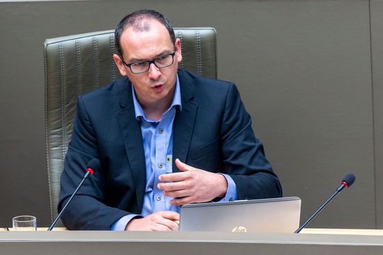 Aecoms William Leys Pictured During Session Editorial Stock Photo ...