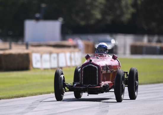 Julian Majzib Drives 1938 Alfa Romeo Editorial Stock Photo - Stock ...