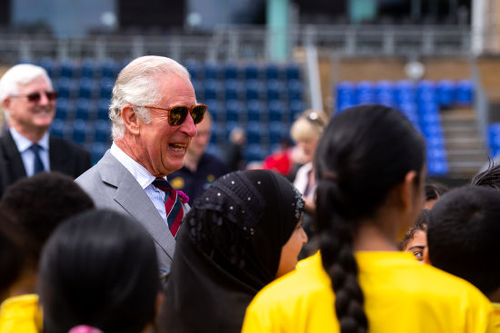 Prince Charles Meets Pupils Kitchener Primary Editorial Stock Photo ...