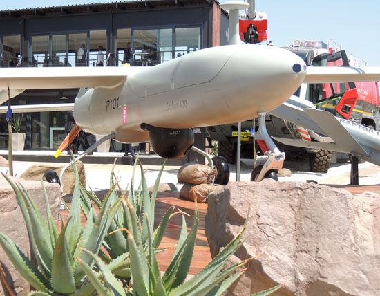 Denel Dynamics Seeker 400 Unmanned Aerial Editorial Stock Photo - Stock ...