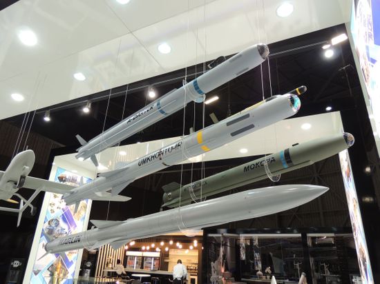 Denel Dynamics Missiles Hungwe Unmanned Aerial Editorial Stock Photo ...