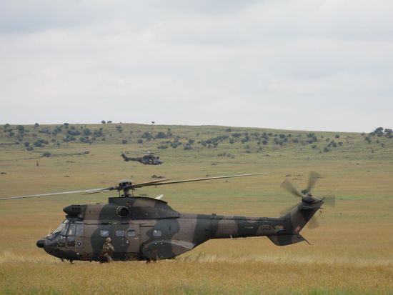 South African Air Force Oryx Helicopters Editorial Stock Photo - Stock ...