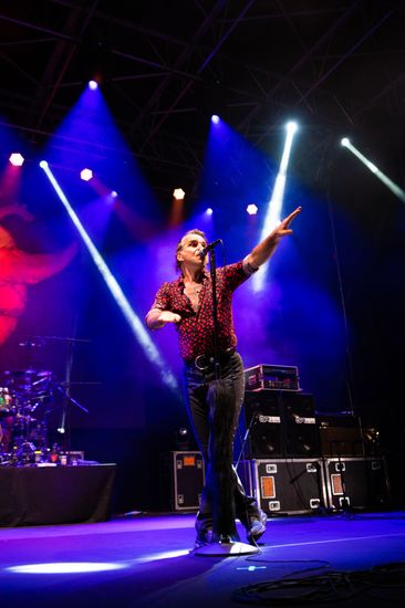 Italian Rocker Piero Pelu Performed Last Editorial Stock Photo - Stock ...