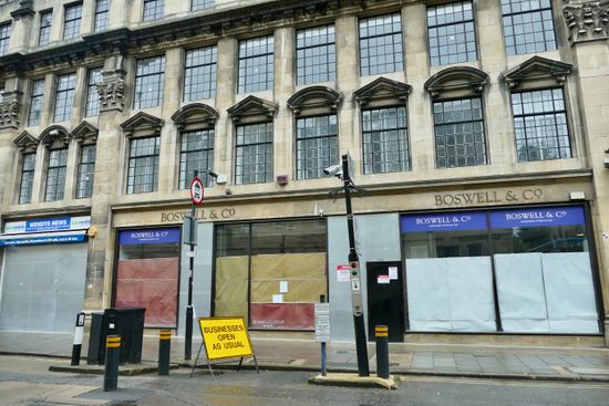 Empty Retail Units Broad Street Editorial Stock Photo - Stock Image ...