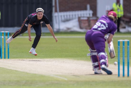Issy Wong Bowling During Charlotte Edwards Editorial Stock Photo ...