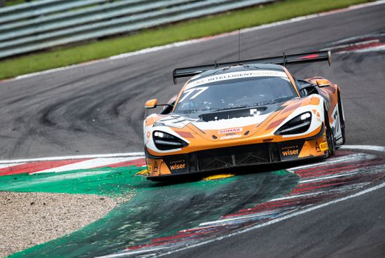 Morgan Tillbrook Marcus Clutton Mclaren 720s Editorial Stock Photo ...