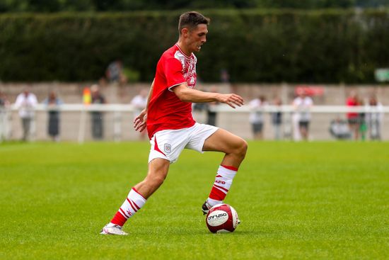 Crewe Alexandra Midfielder Callum Ainley Ball Editorial Stock Photo ...