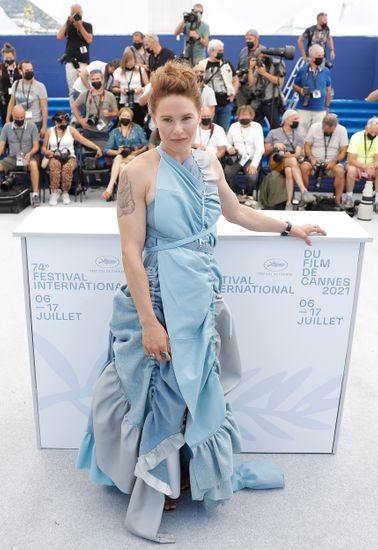 Seidi Haarla Poses During Photocall Hytti Editorial Stock Photo - Stock ...