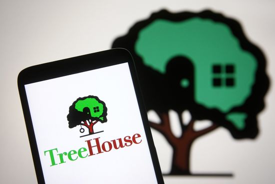 This Photo Illustration Treehouse Foods Logo Editorial Stock Photo ...